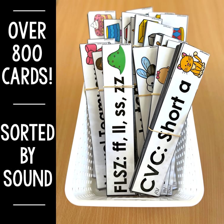 Read and Clip Phonics Center - Decodable Words - (Science of Reading ...