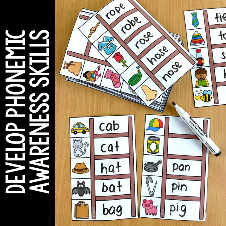 Word Ladders - Word Chains - Phonics and Phonemic Awareness Center - My ...