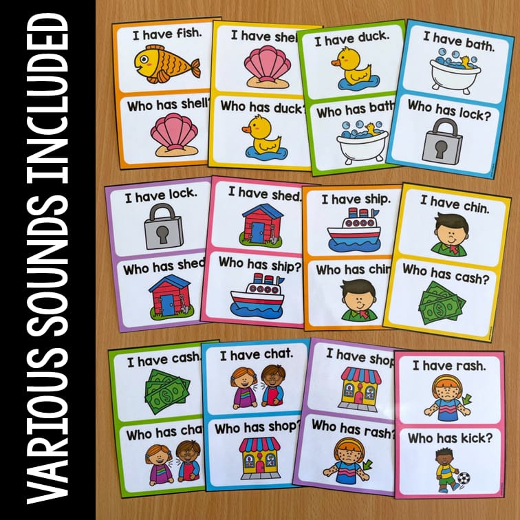 I Have, Who Has Phonics Center - Decodable Words - Phonics Game - My ...