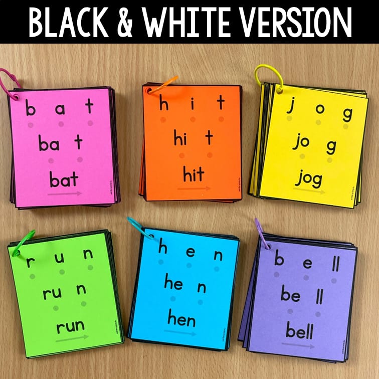 Blending Cards - Phonics Blending Flip Cards - My Teaching Pal