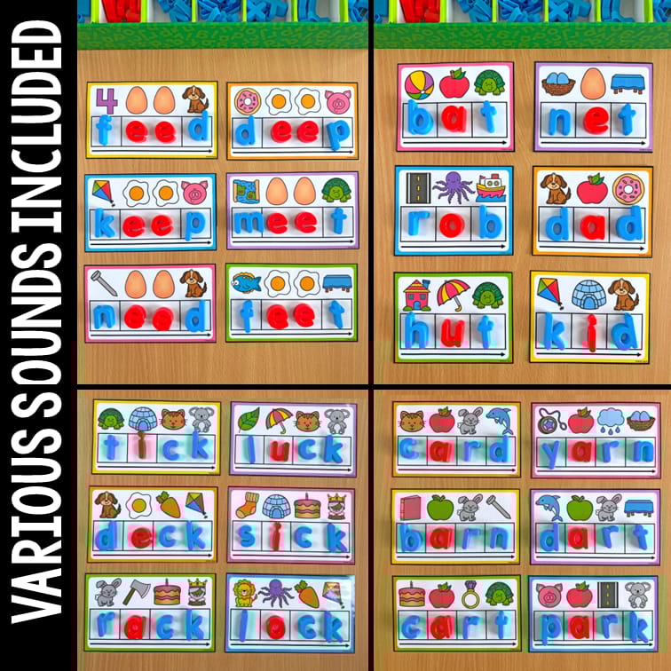 Secret Words Center - Huge Phonics Bundle - 900+ Cards - (Science of ...