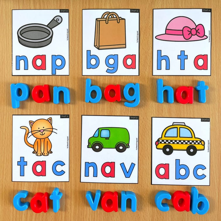 Scrambled Words - Spelling Center - Phonics Activity - My Teaching Pal