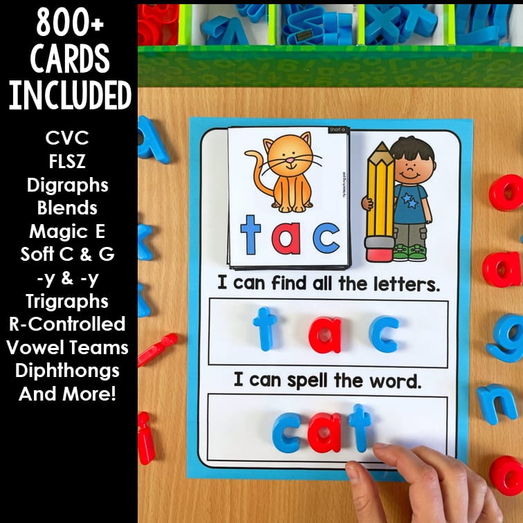 Scrambled Words - Spelling Center - Phonics Activity - My Teaching Pal