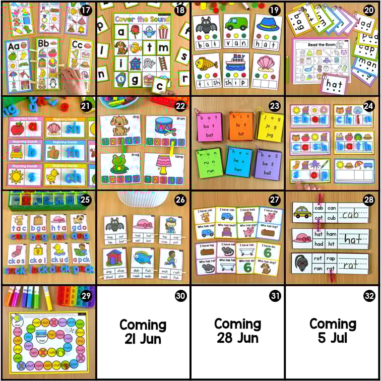THE ULTIMATE PHONICS GROWING BUNDLE - Phonics Centers (Science of ...