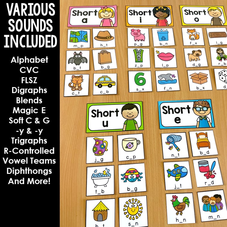 Sound Sorts - Phonics Centers - (Science of Reading Aligned) - My ...