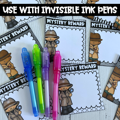 Mystery Classroom Rewards Freebie - My Teaching Pal
