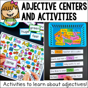 Adjective Centers - Parts of Speech - My Teaching Pal