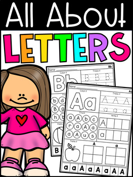 Alphabet Worksheets - Letter Work - My Teaching Pal
