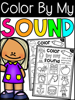 Beginning Sounds Worksheets - Color By My Sound - My Teaching Pal