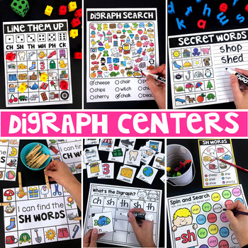 Digraph Centers Mega Pack - My Teaching Pal