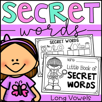 Little Book of Secret Words - Long Vowels - My Teaching Pal