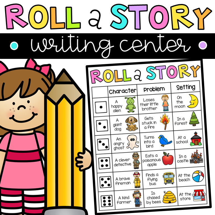 Roll a Story - Writing Center - My Teaching Pal
