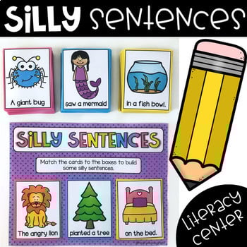 Silly Sentences - Writing Center - My Teaching Pal