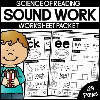 Sound Work Phonics Worksheets - Science of Reading - My Teaching Pal