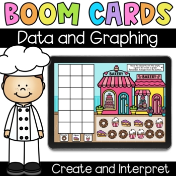 Data and Graphing - Digital Task Cards - Boom Cards - My Teaching Pal