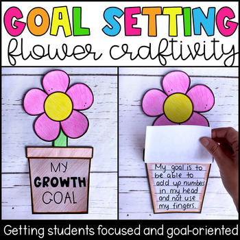 Flower Goal Craftivity and Bulletin Board - My Teaching Pal