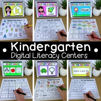 Kindergarten Digital Literacy Centers - My Teaching Pal