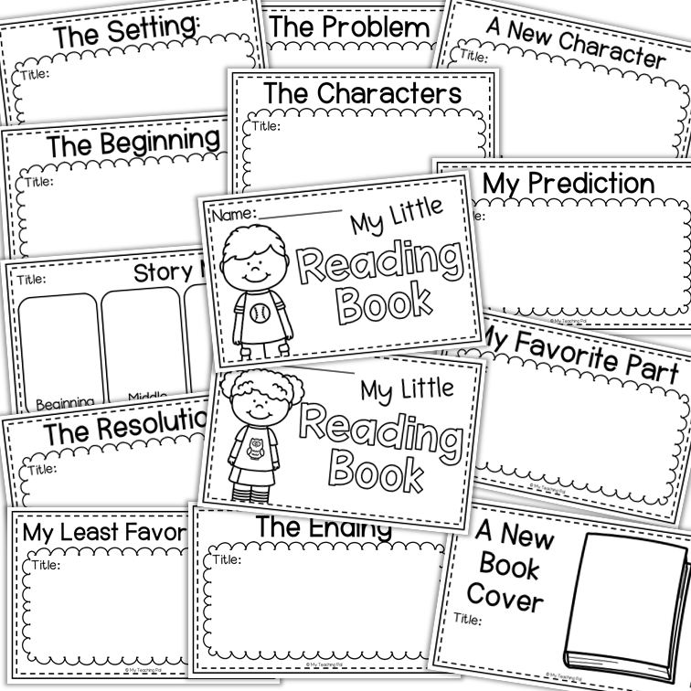 Kindergarten Reading Response Booklet - My Teaching Pal