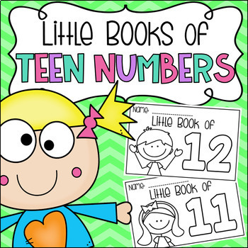 Little Books of Numbers 1-20 BUNDLE - My Teaching Pal