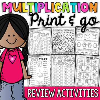 Multiplication Review Worksheets and Activities - My Teaching Pal
