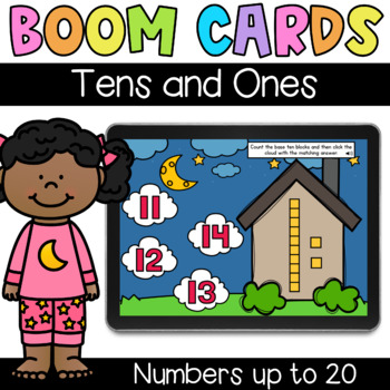 Tens and Ones (to 20) - Digital Task Cards - Boom Cards - My Teaching Pal