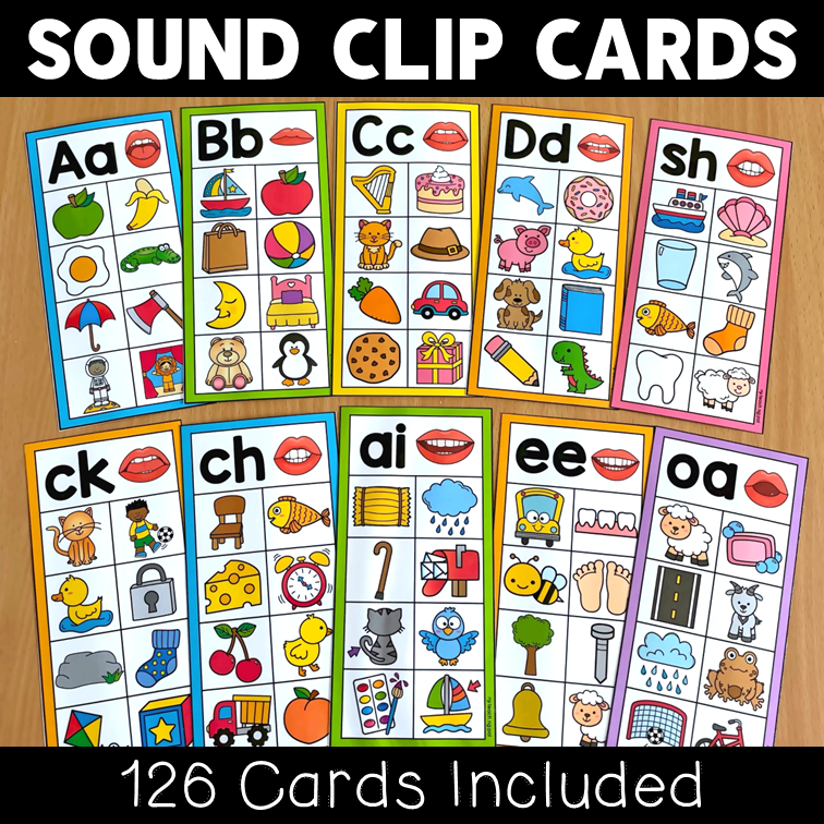 Phonics Center - Sound Clip Cards - (Science of Reading Aligned) - My ...