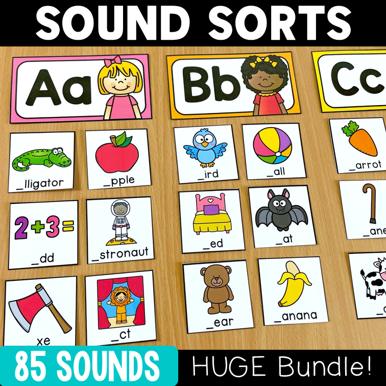 Sound Sorts - Phonics Centers - (Science of Reading Aligned) - My ...